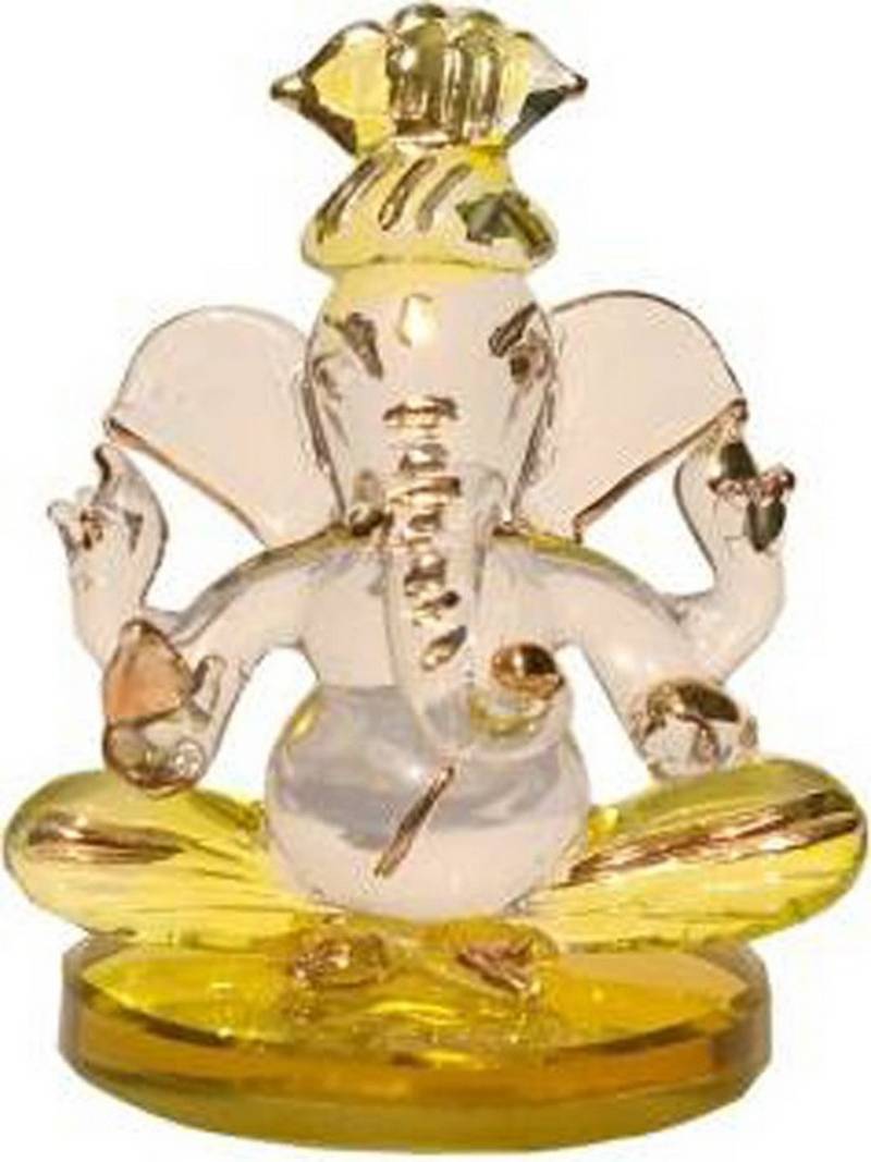 Pagri Double Face Ganesha Statue Showpiece For Home, Temple, Car ...