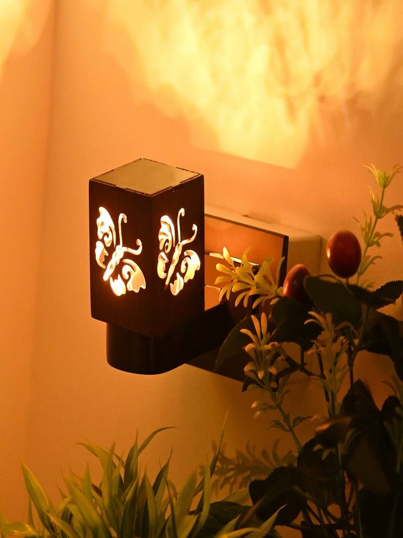 Wood Decorative LED Socket Wall Lamp-A3 - 1st Time - 4105264