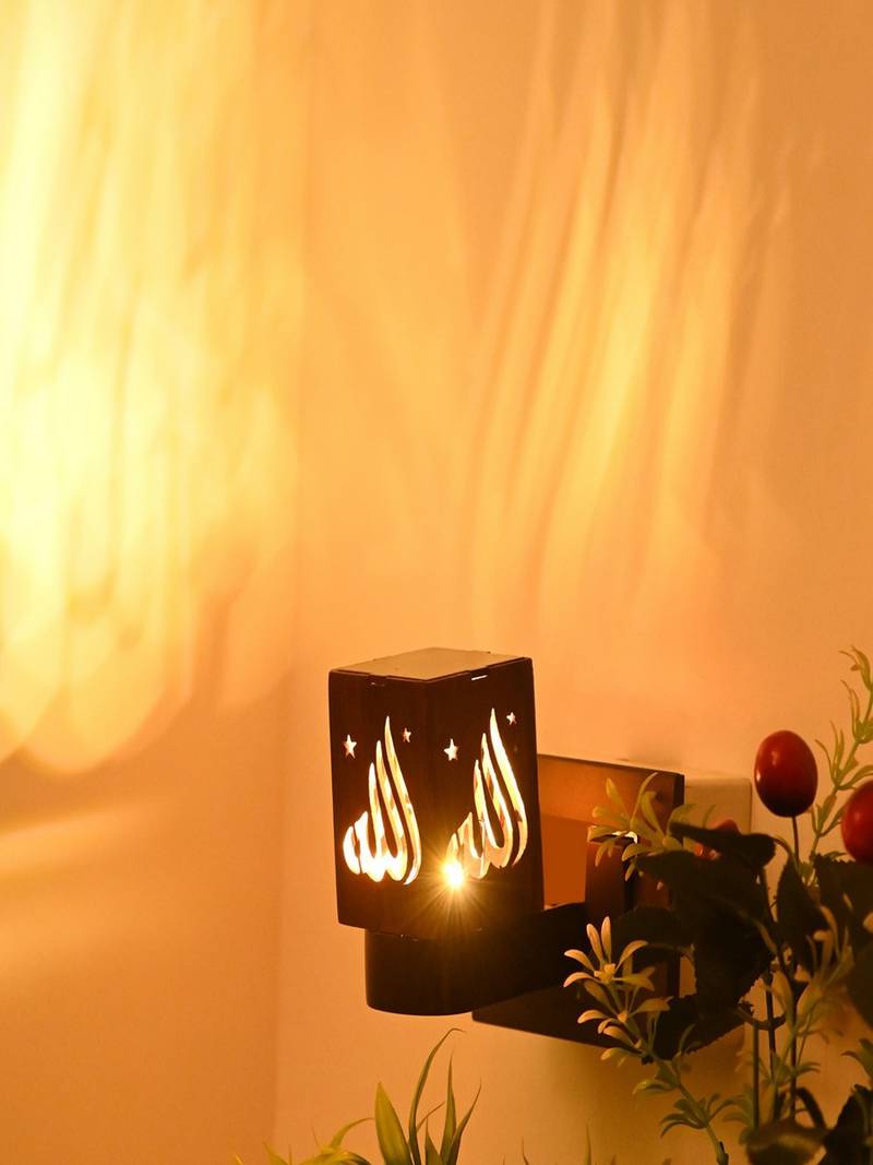 Wood Decorative LED Socket Wall Lamp-A9 - 1st Time - 4105270