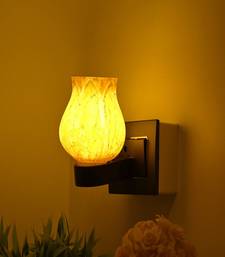 Stylish Decorative LED Glass Night Wall Lamp Light-A33 - 1st Time - 4105302