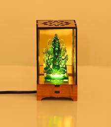 Ganesha Pooja Mandir For Home Tample With LED Light- A3 - 1st Time ...