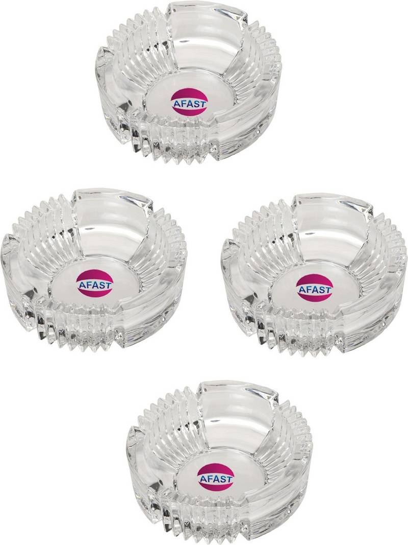 Stylish Transparent Glass Ash Tray For Home, Bar, Mini Bar -A9 - 1st ...