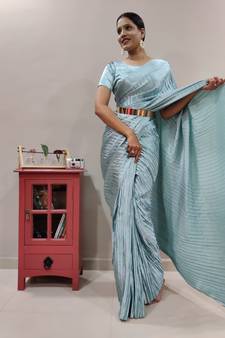 Buy 2024 Designer Pre Stitched Saree / Ready Made Saree