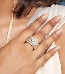 Gold Nenna Ring - MOZAATI DESIGNS - 4108364