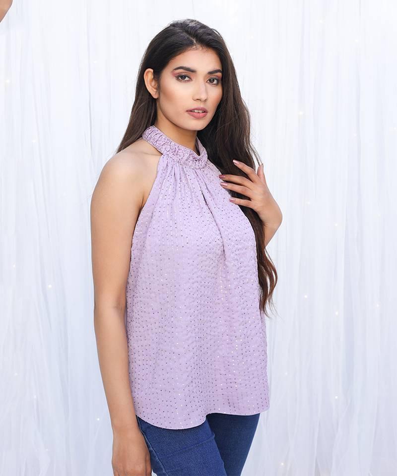 Purple Star Top - ISHA SINGHAL - 4116893