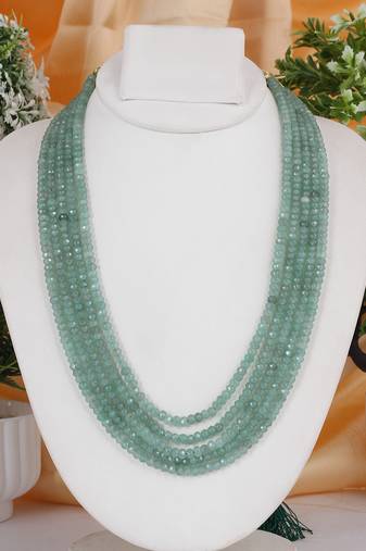 Green Jewellery: Shop Green Jewelry Set Online for Women