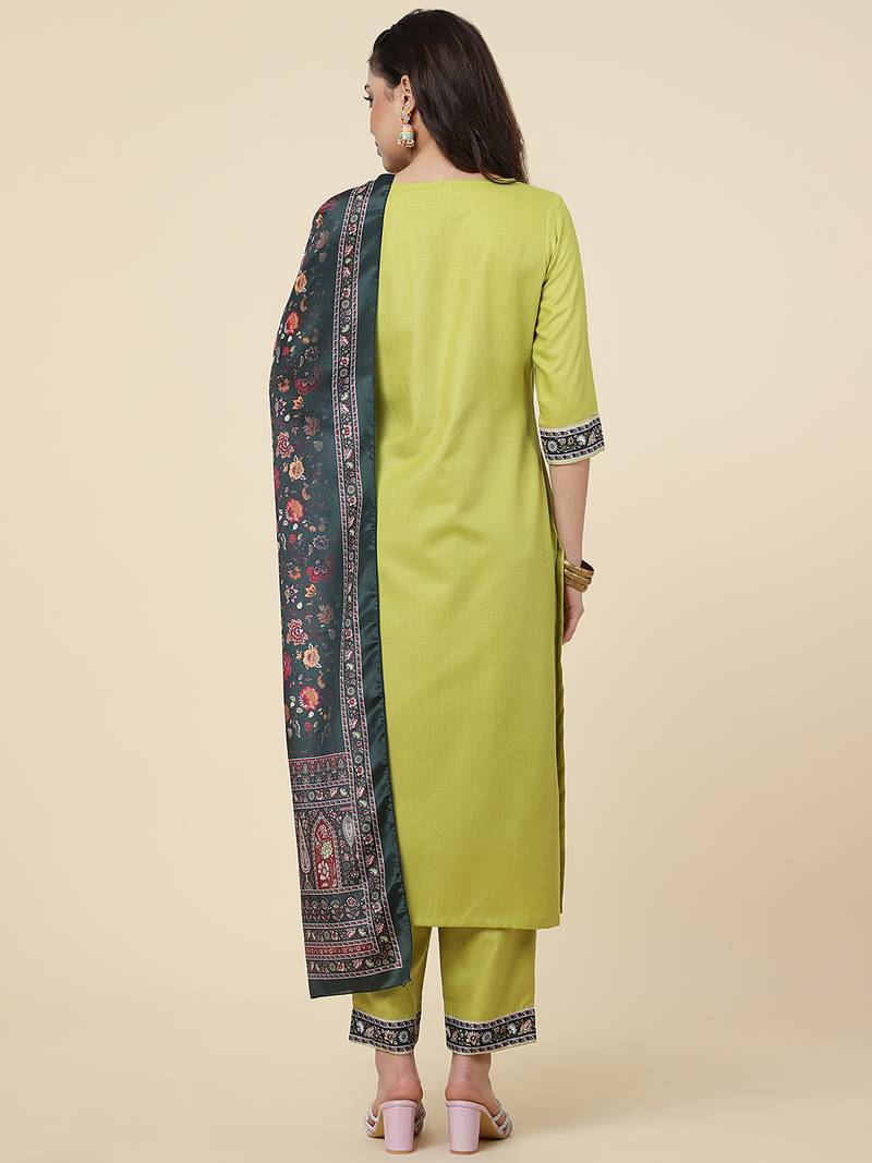 Pista Colour Party Wear Suit With Smart Digital Print - KSM PRINTS ...