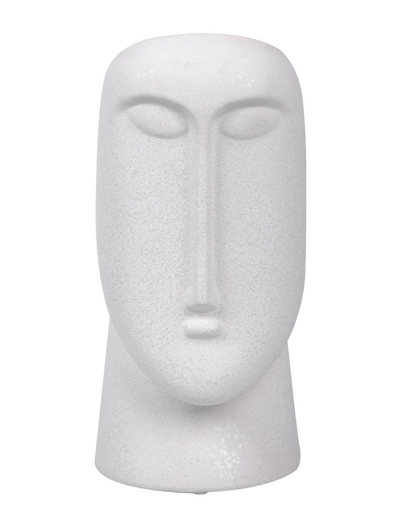 Ceramic Face Vase Large - Aapno Rajasthan - 4127730