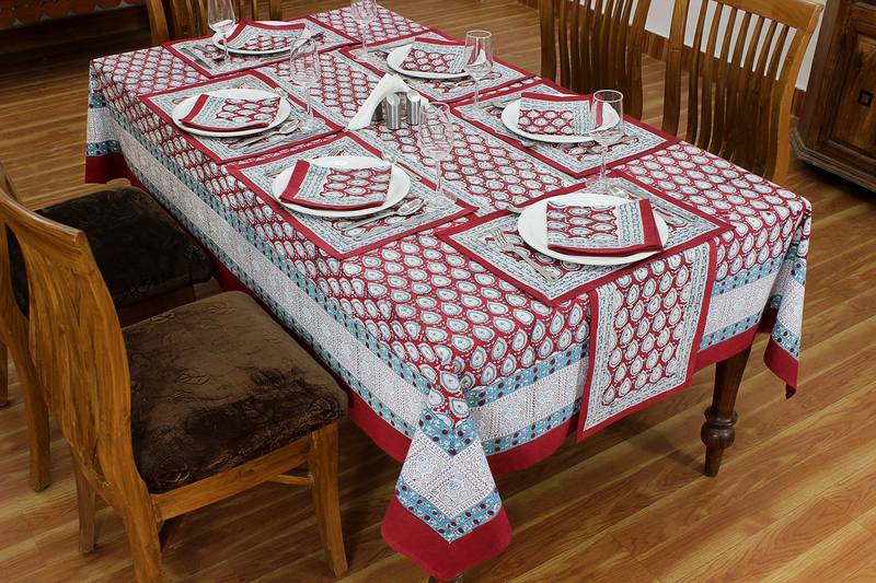 Kitchen Decor Table Cloth Handmade Classic Table Felt Dining Room Table ...