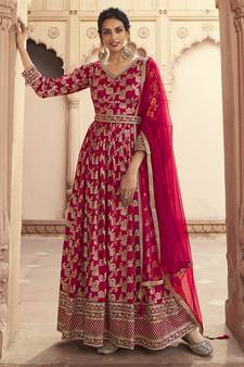 Red Salwar Suits - Buy Red Salwar Kameez Online for Wedding