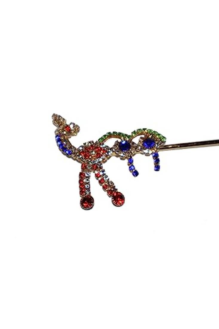 Salvus APP SOLUTIONS Beautiful MultiColor Metal Peacock Design Basuri ...