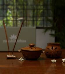 Studio Pottery Divinity Gift Set With Yellow Diffuser,Fumer& Incense ...