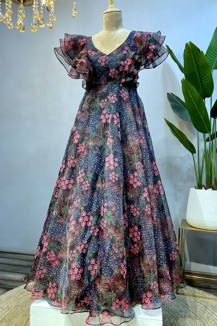 BK Alfazo Organza Dress - Bullionknot - 4161191