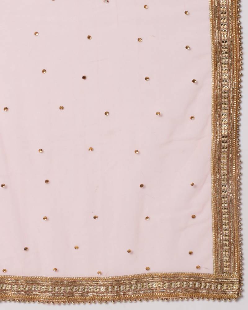 Pink Royal Brocade Straight Kurti with Churidar and Net Stone Dupatta ...