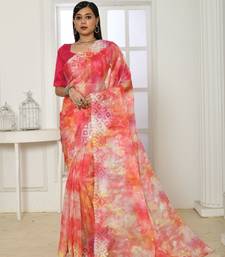 PINK GORGEOUS SILK TREANDY SAREE - Mr & Mrs Creation - 4168527