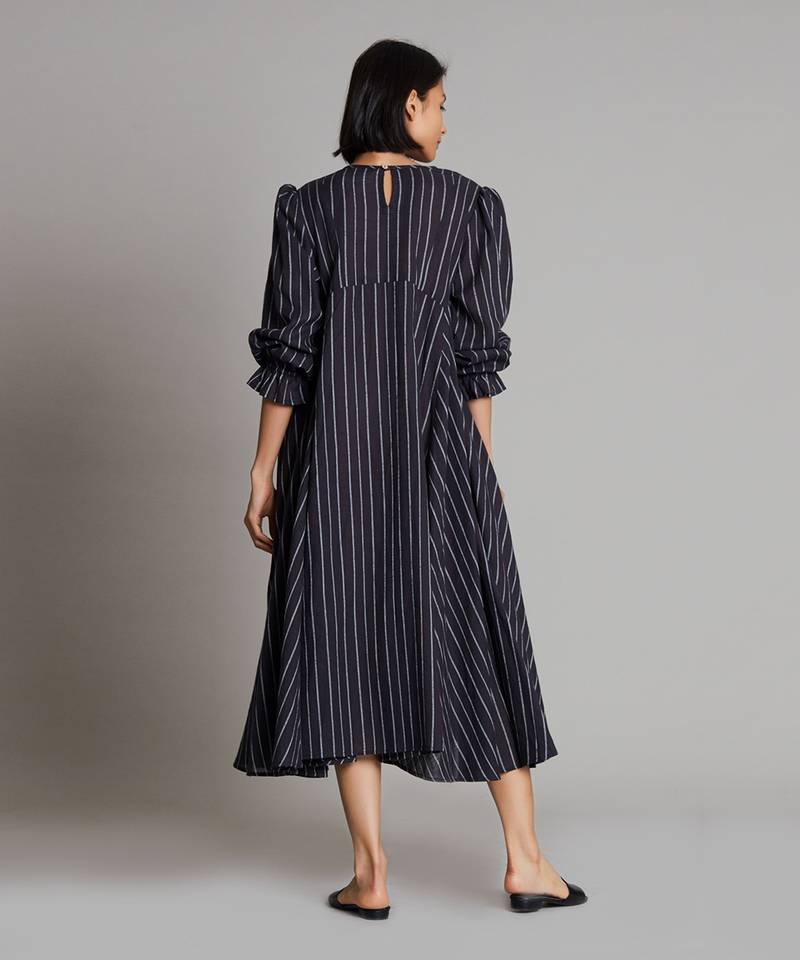 Black vakra dress - MATI - 4168733