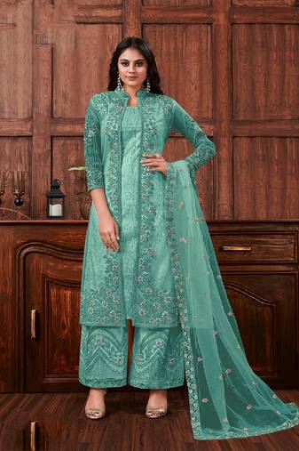 Net Suits - Buy Net Salwar Suit Designs Online US UK