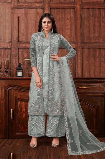 Net Suits - Buy Net Salwar Suit Designs Online US UK