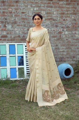 Tissue Sarees Online | Tissue Saree collection Blouse India