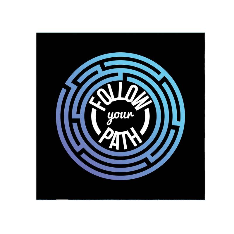 Gallery99 "Follow Your Path" Motivational Quotes Digital Reprint on ...