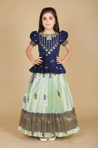 Girls Lehenga Online | Buy Lehenga Choli Designs for Kids