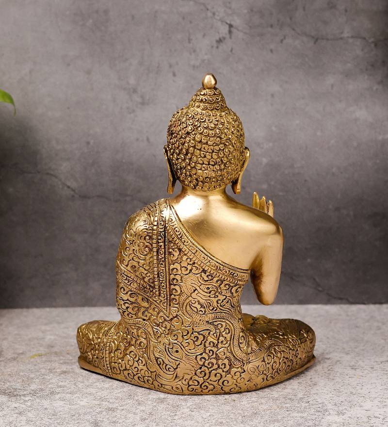 The Advitya Protection Buddha Statue Idol Murti - The Advitya - 4230084