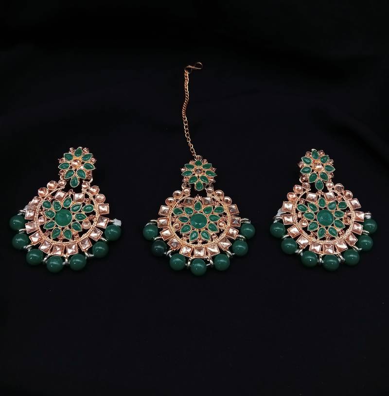 Green Yellow Gold Necklaces - Ramdev Product - 4240161