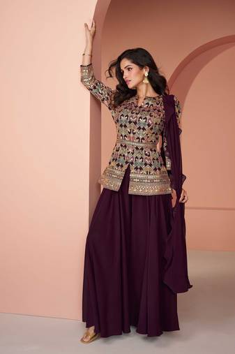 Palazzo Suits - Shop Designer Palazzo Dress Online for Women
