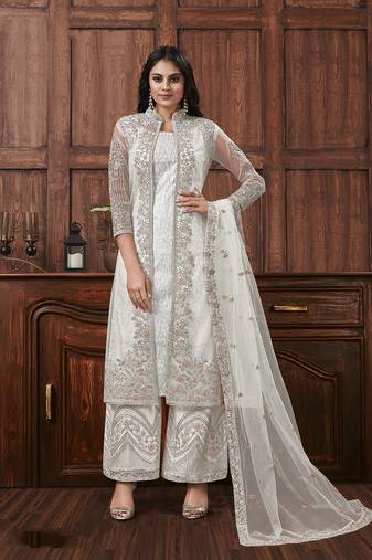 Net Suits - Buy Net Salwar Suit Designs Online US UK