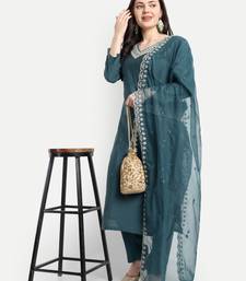 Rama Colour Roman Silk Embroidered Designer Straight Suits - V B SONS ...