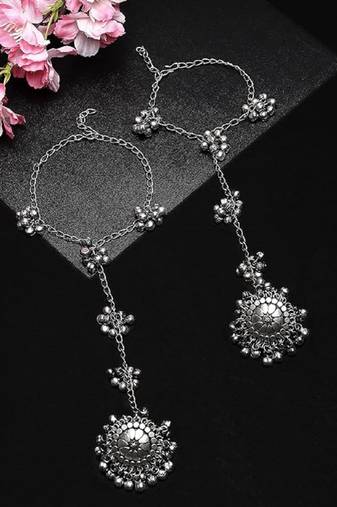 Buy Silver Oxidized jewelry, Oxidised Earrings Online for Women