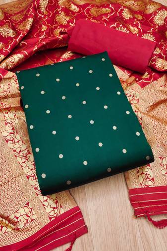 Buy Dress Material for Women – Cotton, Silk Dress Material Designs Online