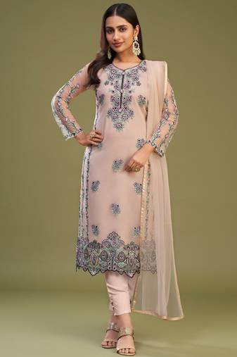 Net Suits - Buy Net Salwar Suit Designs Online US UK