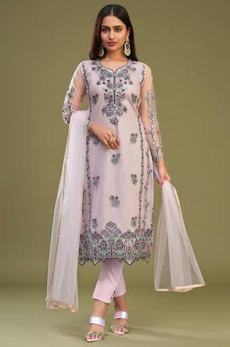 Net Suits - Buy Net Salwar Suit Designs Online US UK