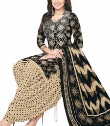 Diamond women printed unstitched crepe salwar suit material - VIJAYDEEP ...