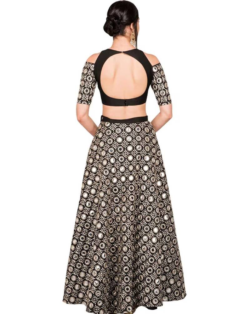 Embellished Lehenga Choli Set with Dupatta - Anara - 4420632