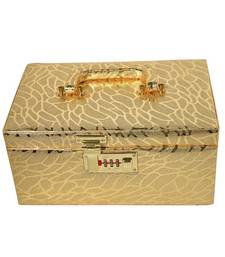 Golden plain jewellery-box - Goldencollections - 701123