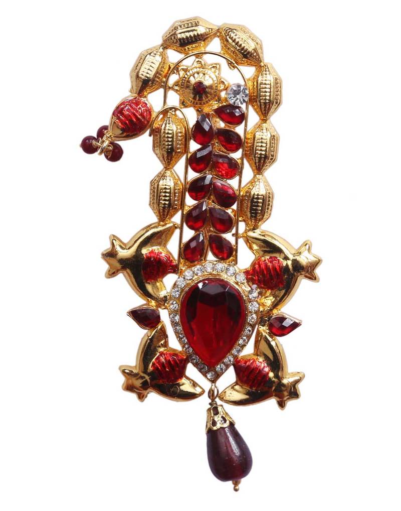 Heer&Sahib Prince Wedding Turban Kalgi - Heer And Sahib - 756355