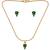 Gold Plated Simple Pendant Set - SthriElite - 815701