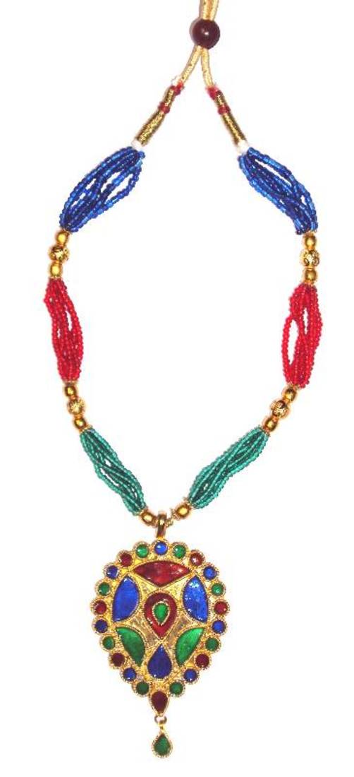 Handmade Ethnic Indian Assamese Jewellery Dugdugi Set Ramdhenu 6540