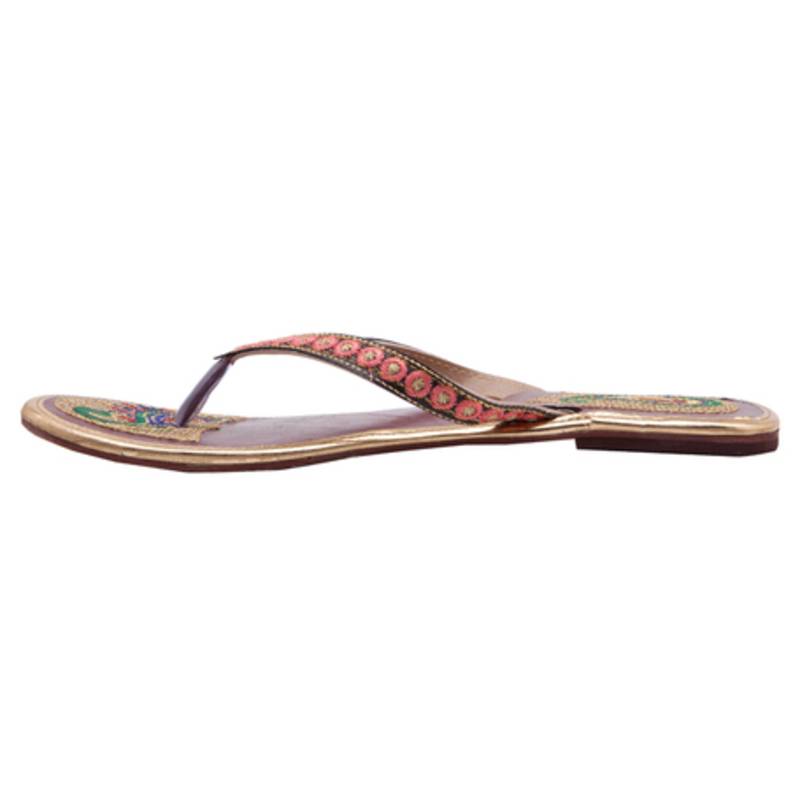 Multicolor peacock designed slipper for women - Ridhi Sidhi Shopee - 853720