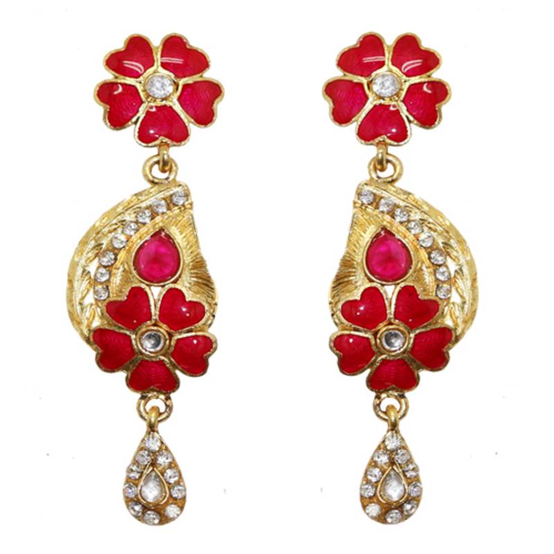 Meena Pendant Set Jewellery - Soni art jewellery - 880746