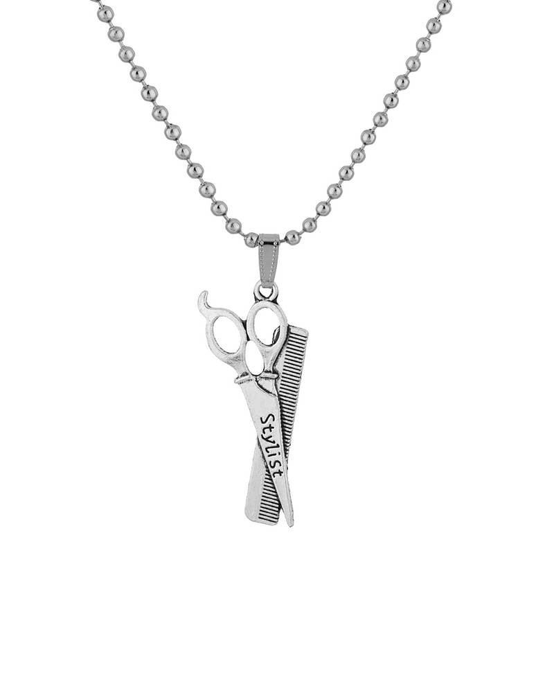 Exclusive Scissors Pendant With Chain - Voylla - 900123