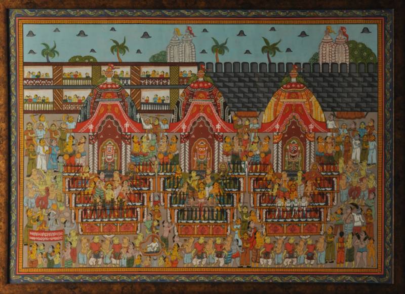 Orissa Patchitra(Traditional Painting) - Art, painting , craft - 102610