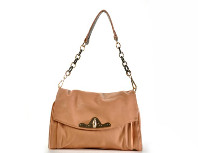 Sweet Peach Colour Hand Bag - AVS Bags - 110745