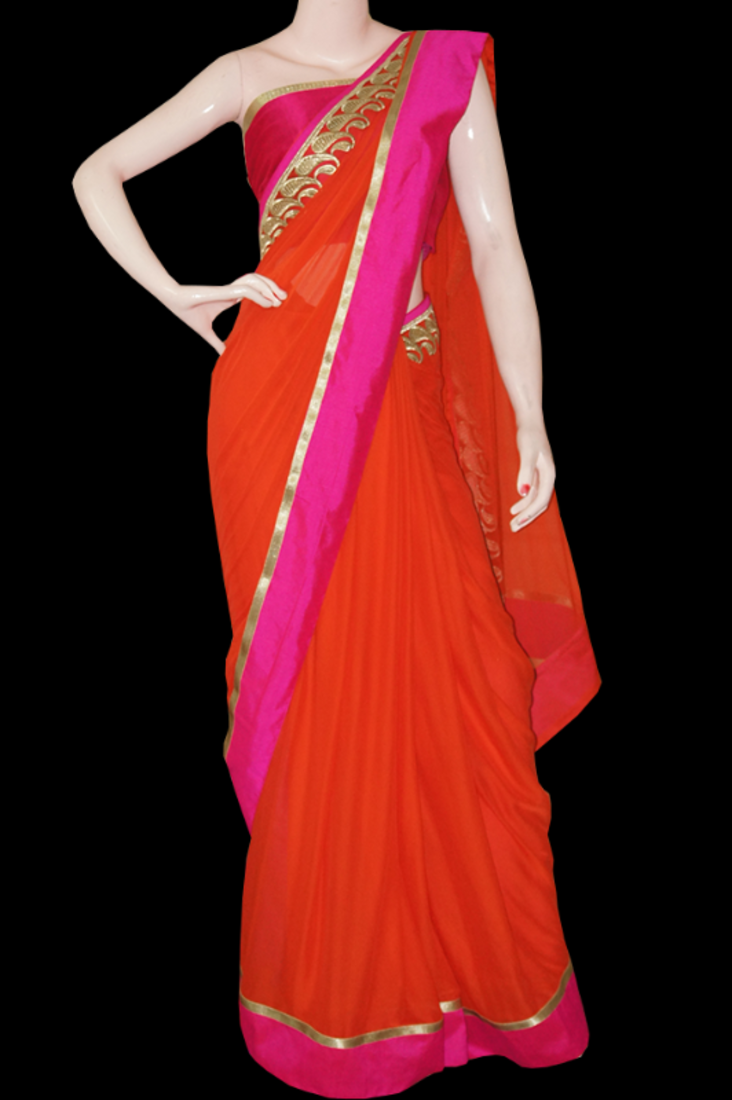 Shocking orange - Azhag Designers - 124554