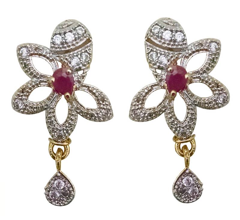 Red stone necklace-sets - REJEWEL - 1246590