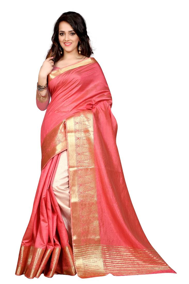 gajari embroidered kanjivaram silk saree With Blouse - Shopaholic ...