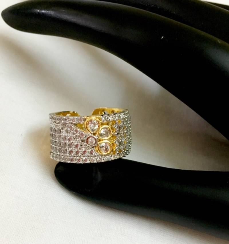 American diamond ring for women - Njewels - 1407627