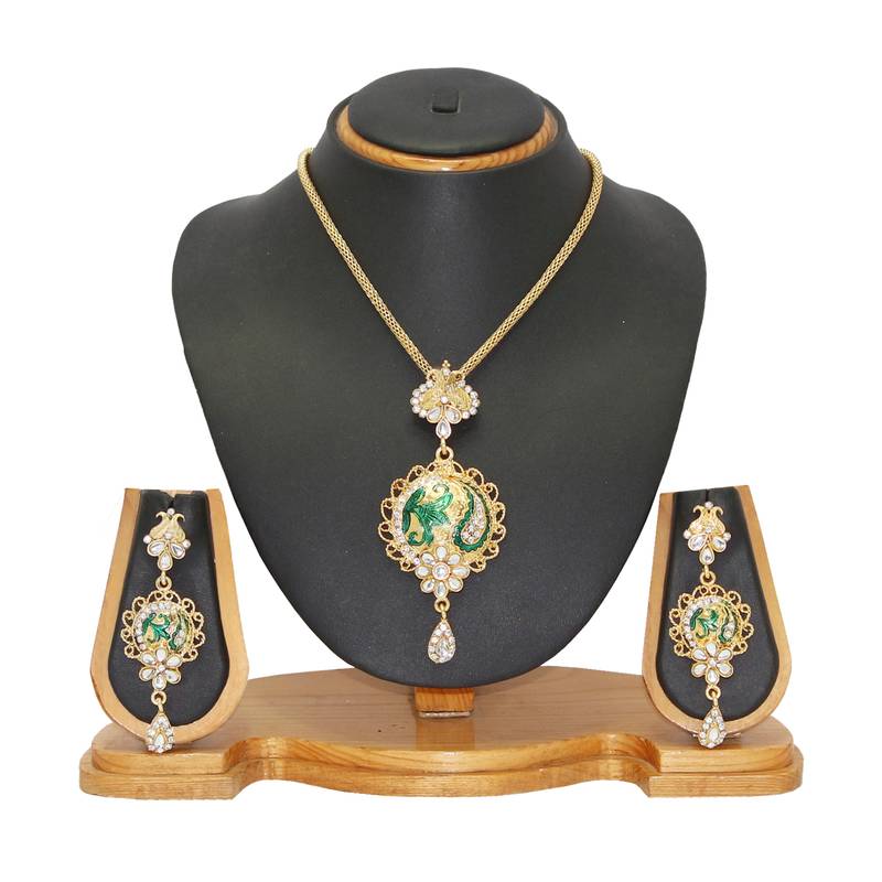 Jewellery Creative Designer Pendant Set Jeweller - Soni art jewellery ...